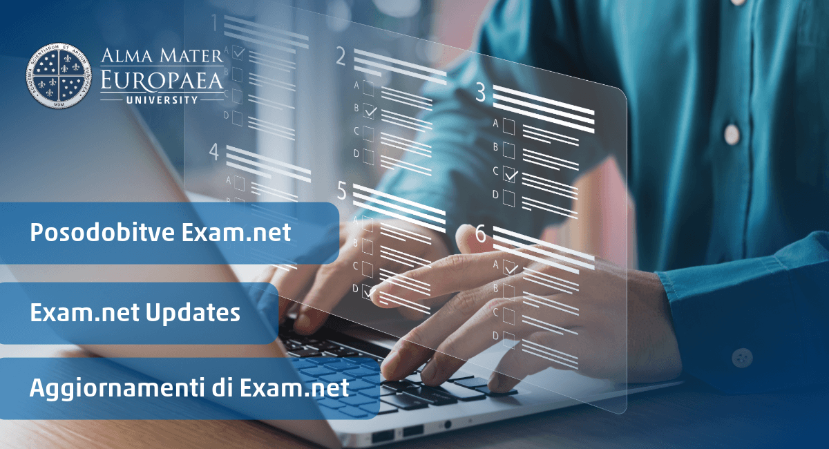 Posodobitev Exam.net - IT storitve Alma Mater